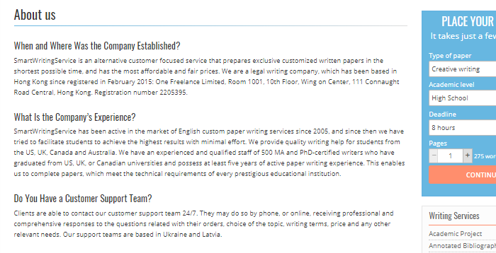 Review of SmartWritingService.com: Do You Need to Spend Money?