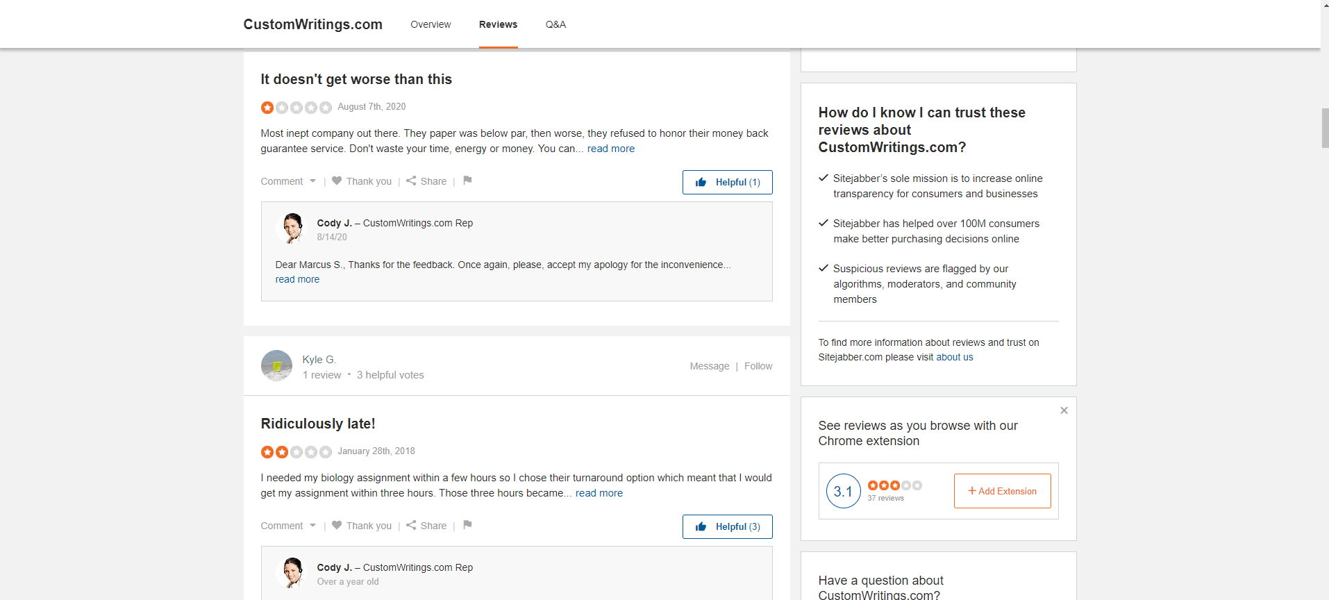 Customwritings Review: Check if This Service Is Credible
