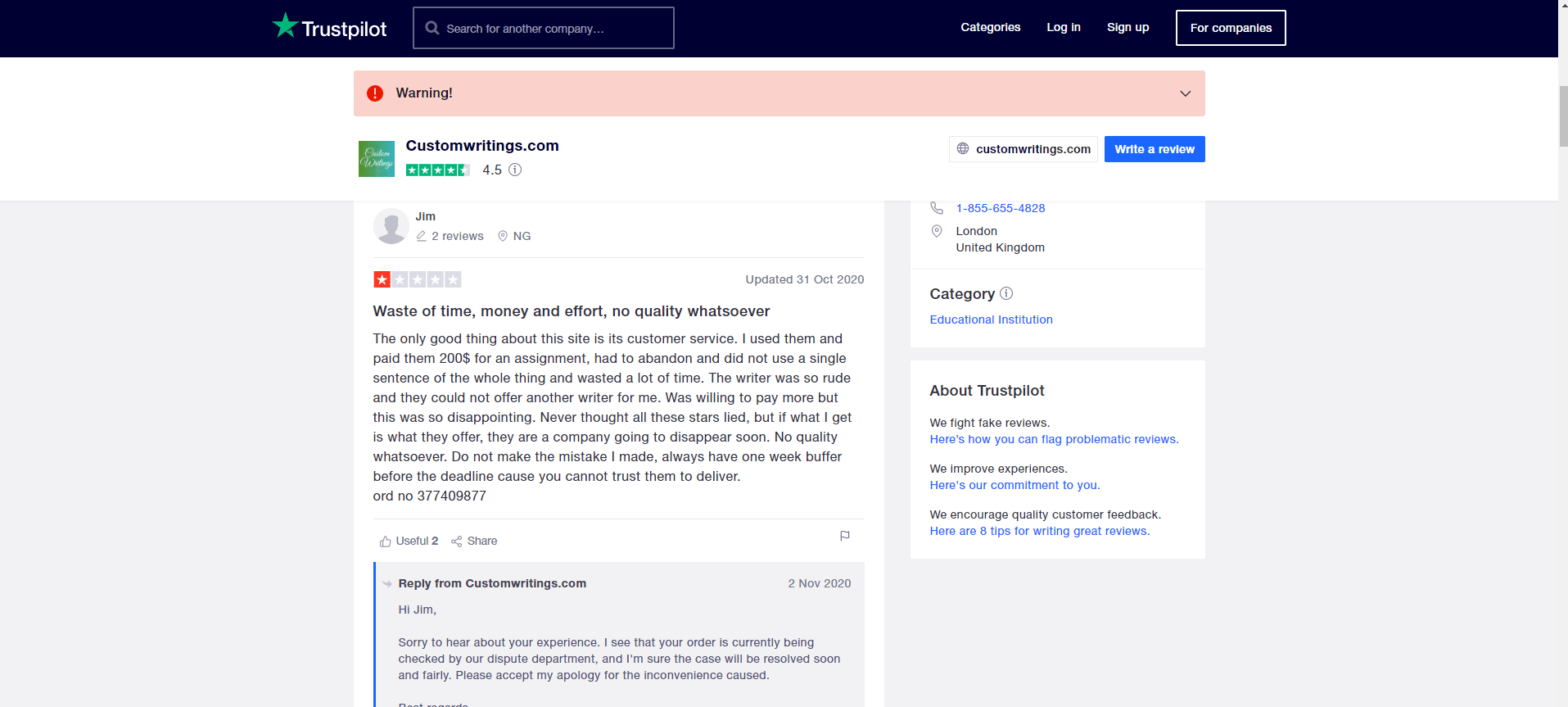 Customwritings Review: Check if This Service Is Credible